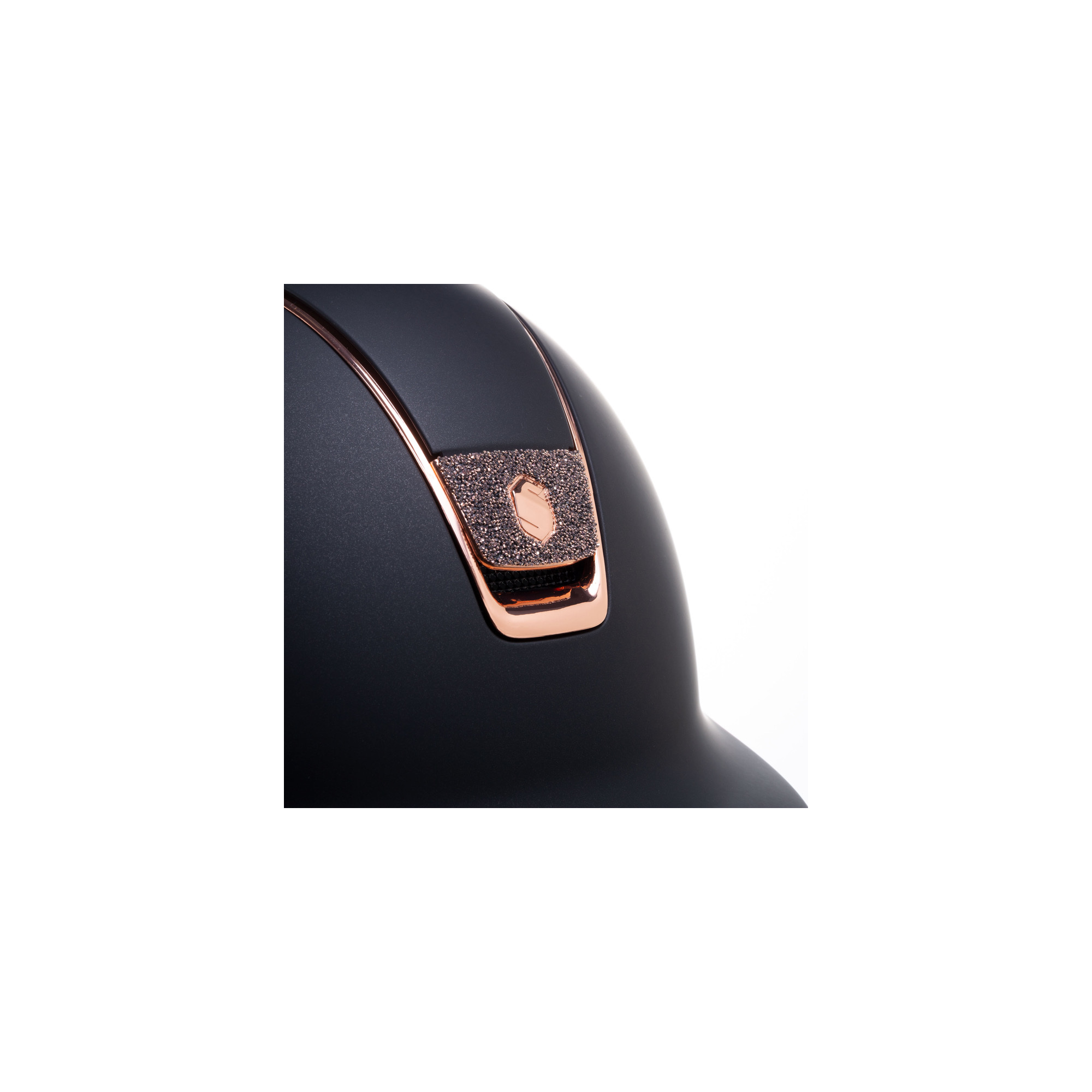 SHADOWMATT / ROSE GOLD TRIM / CRYSTAL FABRIC ROSE GOLD BLAZON SCHWARZER ...