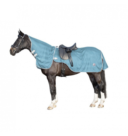 HKM RIDE-ON FLY SHEET WITH REMOVEABLE NECK PART - EQUISHOP Equestrian Shop