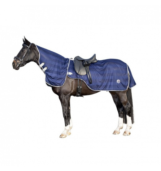 HKM RIDE-ON FLY SHEET WITH REMOVEABLE NECK PART - EQUISHOP Equestrian Shop