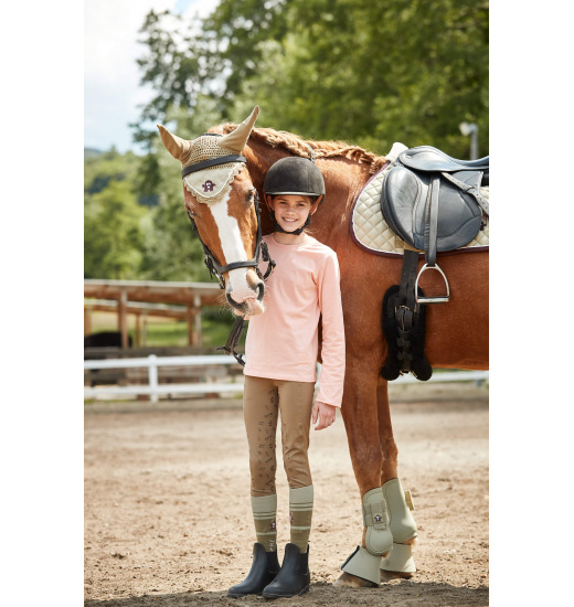 HORZE KIDS MONSTER FULL SEAT RIDING TIGHTS - EQUISHOP Equestrian Shop