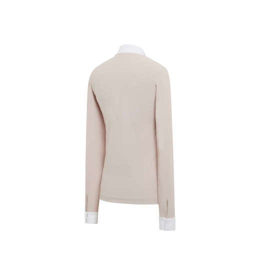 SAMSHIELD LOUISY WOMEN'S EQUESTRIAN LONG SLEEVE COMPETITION SHIRT - EQUISHOP Equestrian Shop