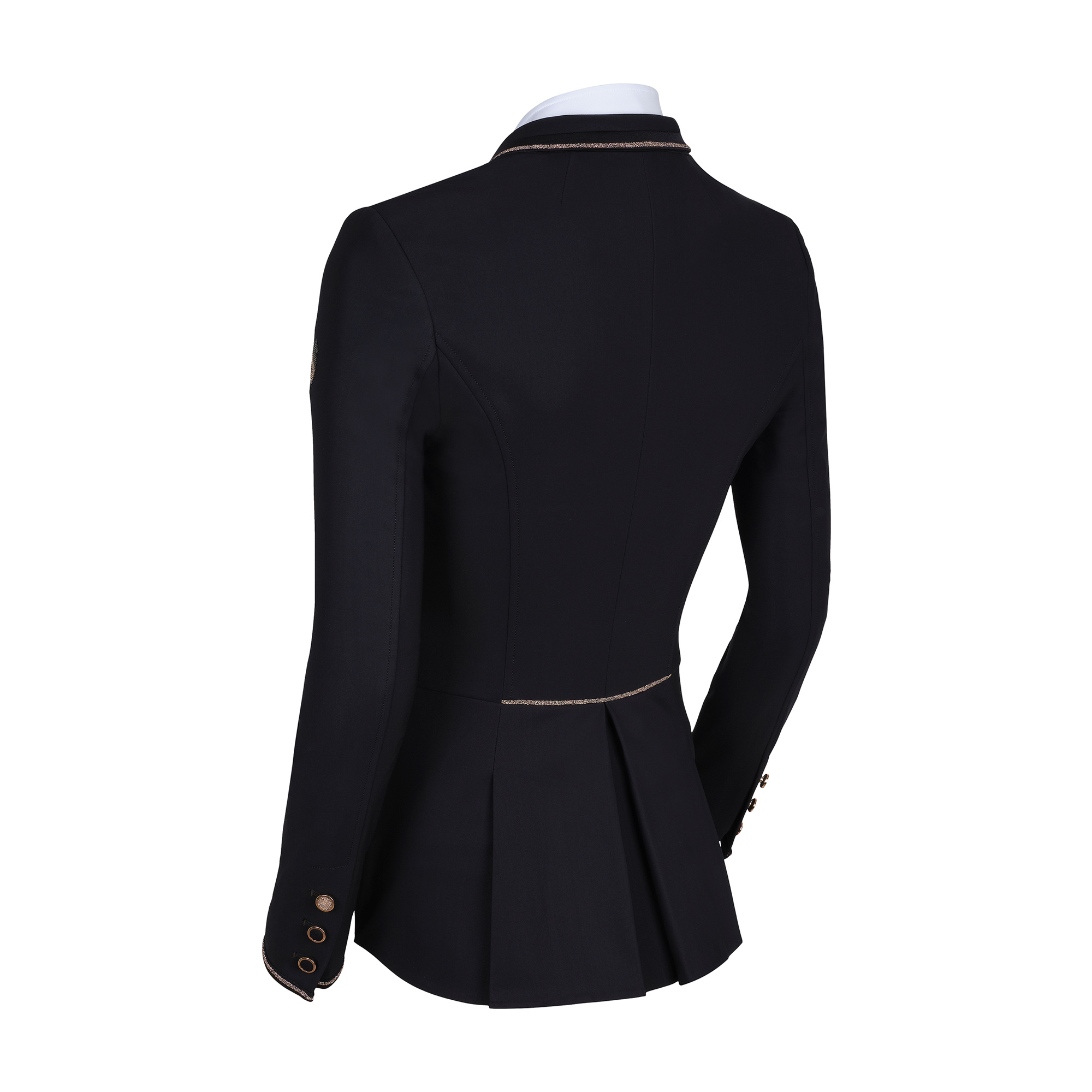 SAMSHIELD SHORT FRAC CRYSTAL FABRIC WOMEN'S RIDING COMPETITION JACKET ...