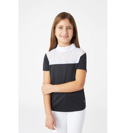 HORZE KAYA KIDS' EQUESTRIAN COMPETITION SHIRT - EQUISHOP Equestrian Shop