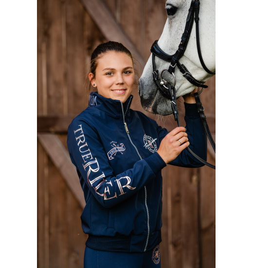 TRUE RIDER BORN TO RIDE WOMEN'S EQUESTRIAN BOMBER JACKET - EQUISHOP ...