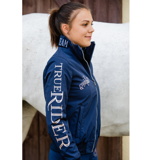 TRUE RIDER BORN TO RIDE WOMEN'S EQUESTRIAN BOMBER JACKET - EQUISHOP ...