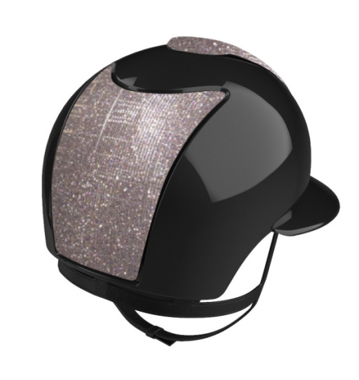 KEP ITALIA CROMO 2.0 POLISH EQUESTRIAN HELMET PINK GALASSIA BLACK ...