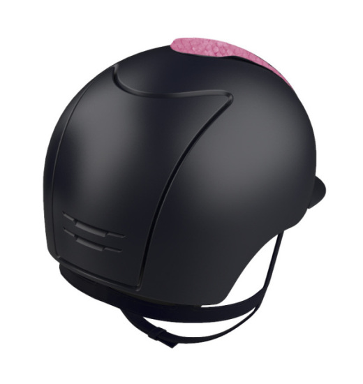 KEP ITALIA CROMO 2.0 PYTHON EQUESTRIAN HELMET PINK NAVY - EQUISHOP ...