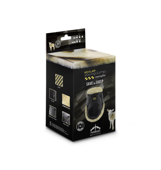 VEREDUS YOUNG JUMP VENTO KEVLAR SAVE THE SHEEP FETLOCK BOOTS - EQUISHOP ...