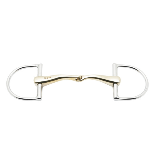 BUSSE D-RING BIT KAUGAN SHAPED 16 MM - EQUISHOP Equestrian Shop