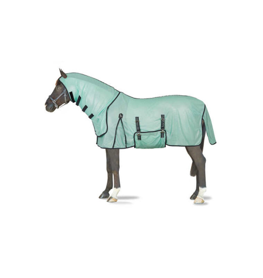 HORZE PASO FINO RIDING FLY RUG WITH DETACHABLE NECK AND UV PROTECTION ...